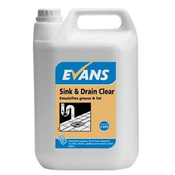 Evans Sink & Drain Grease and Fat Emulsifier 2.5L SINGLE