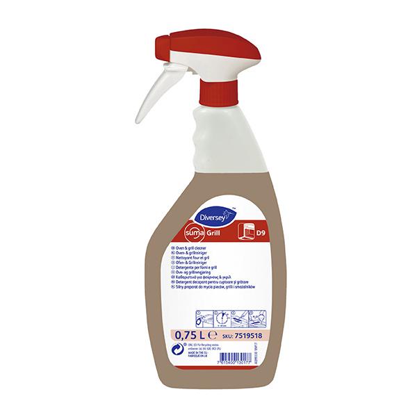 Suma Grill D9 Oven & Grill Cleaner 750ml CASE