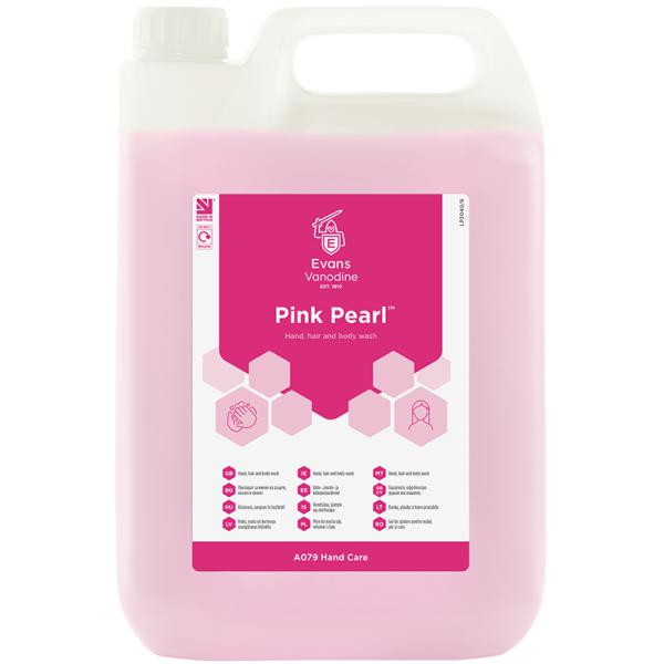 Evans Pink Pearl Perfumed Soap 5L