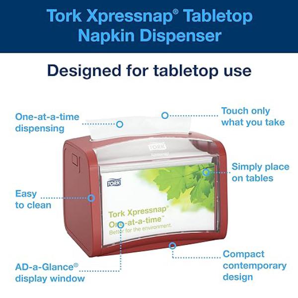 Tork Xpressnap Tabletop Napkin Dispenser