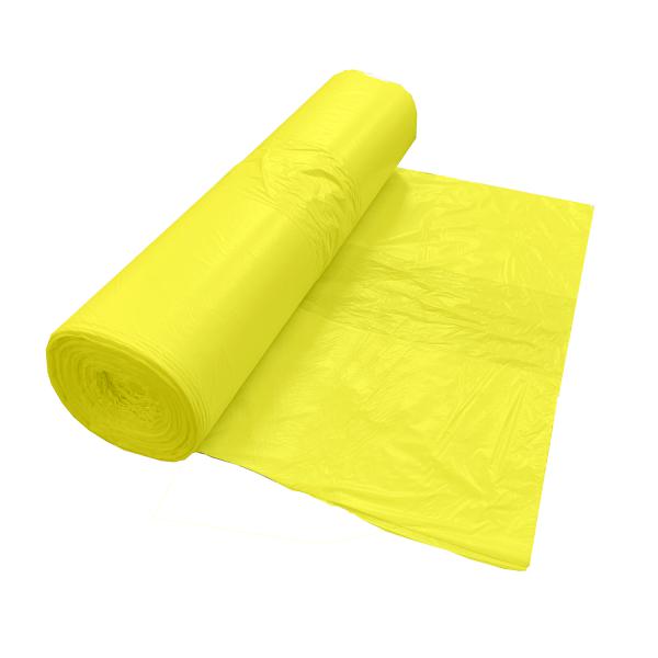Yellow Bin Liner 50 x 88 x 93'' 50mu