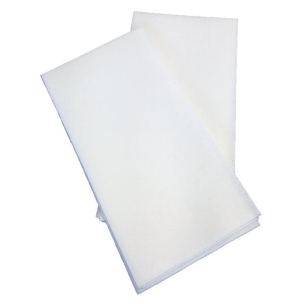 40cm Swansoft Napkin 8 Fold - White