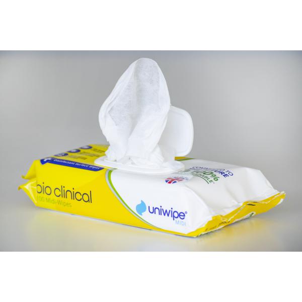 Uniwipe Bio Clinical Midi Disinfectant Wipe