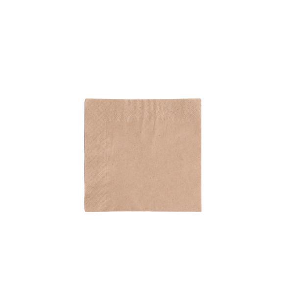 24cm 2-ply Unbleached Napkin